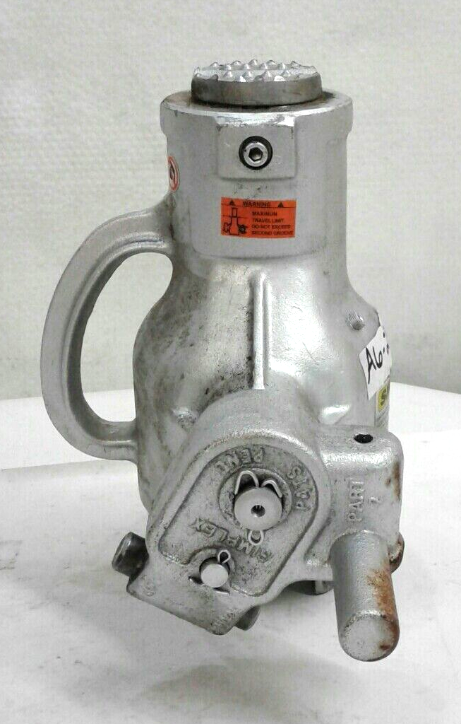 Simplex JJ2510C/JJA2510C Super Jack 25 Ton 5" Stroke 6 lb Handle Effort ...