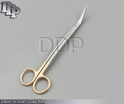 Dean Scissors 7" Gold Plated Surgical Instruments | eBay
