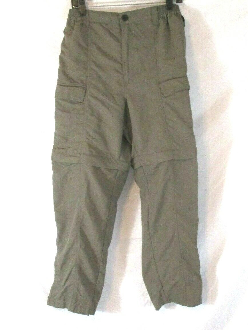 Reel Legend Convertible Shorts Pants Cargo Medium Gre… - Gem