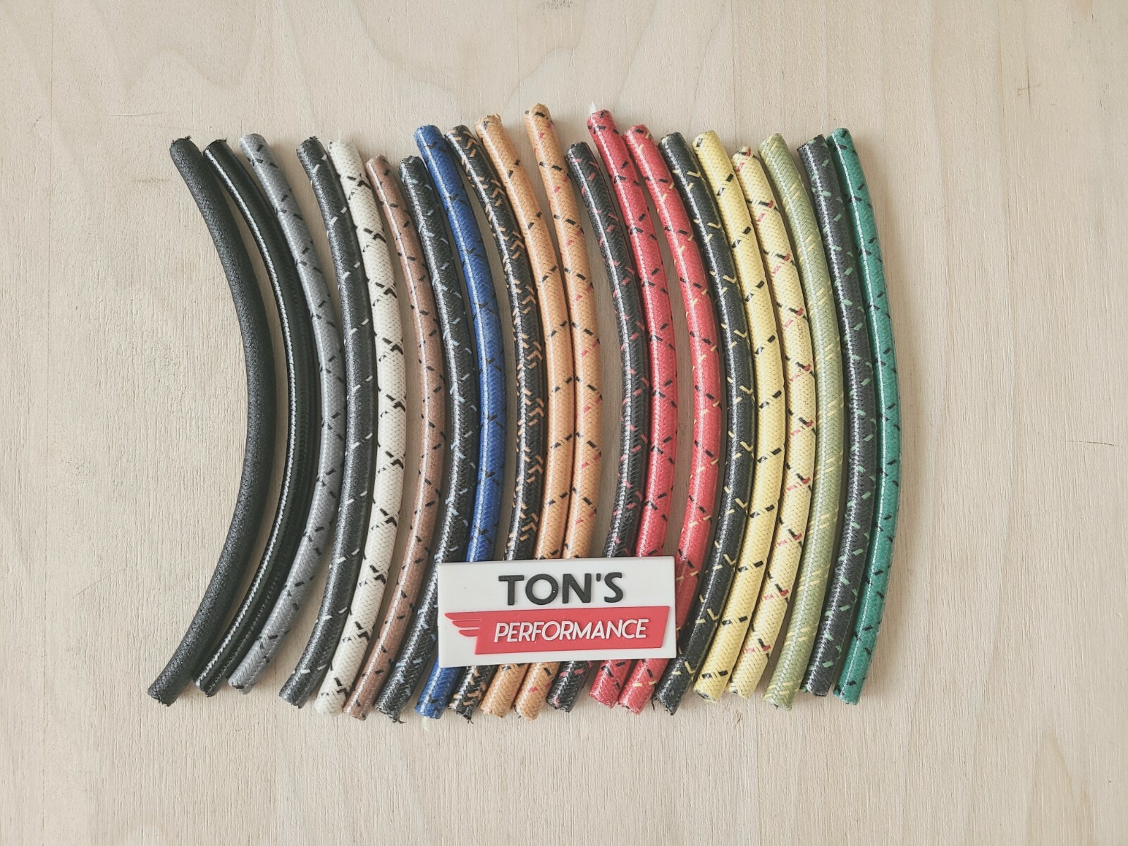 Universal Cloth Braided Spark Plug Wire Kit Set Vintage Wires 4 cyl ...