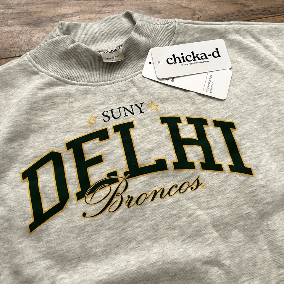Suny Delhi - Broncos - Crop Sweatshirt - Size XL | eBay