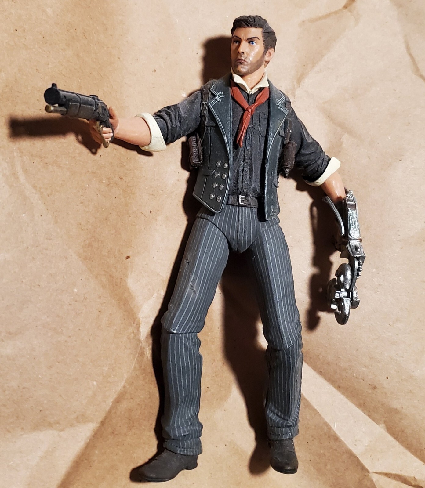 NECA Bioshock Infinite W/ Weapon Booker Dewitt Action Figure Loose ...
