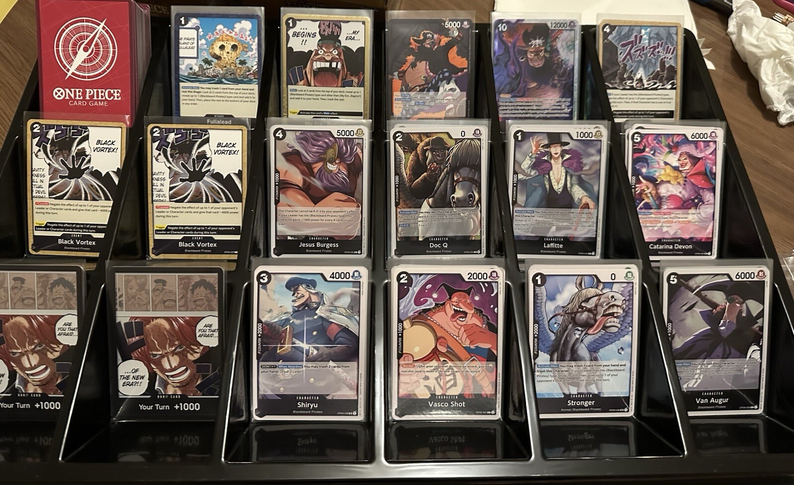 One Piece TCG Blackbeard Deck OP09-093 Marshall.D.Teach Tournament ...