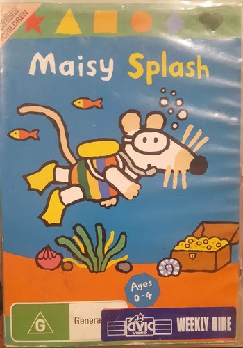 MAISY SPLASH RARE DELETED DVD ANIMATION CARTOON 10 EPISODES CULT ...