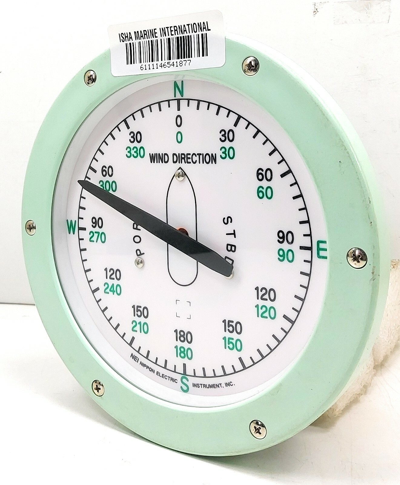 NEI NIPPON ELECTRIC INSTRUMENT A20D FAN ANEMOMETER AND WIND VANE 541877 ...