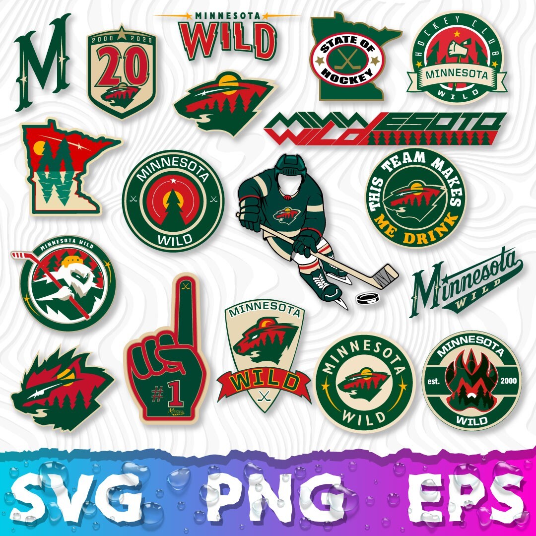 Minnesota Wild Printable Logo Minnesota Wild Logo Von Northern Outlier