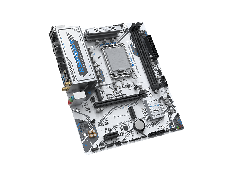 MAXSUN -eSport H810M WIFI ICE mainboard M-ATX LGA1851 socket | eBay