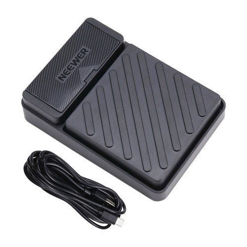 Bluetooth Foot Switch Silent Remote Control Pedal for Teleprompter App ...