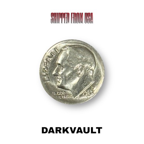 1985 D Roosevelt Dime Error Coin - Broadstrike / Rolled Edge - Unique ...
