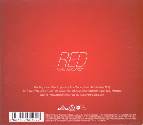 Datarock Red CD Europe Nettwerk 2009 red CD with outer slipcase 5037703084322 | eBay Australia