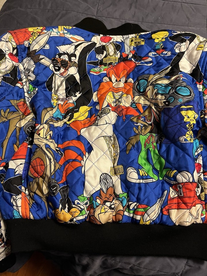 Moschino Jeremy Scott Looney Tunes Sweater And Jacket | eBay