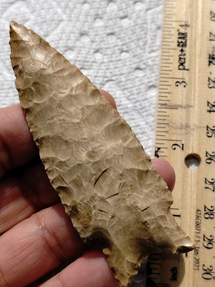 Dalton Spear Point Projectile Arrowhead Indian Artifact | eBay