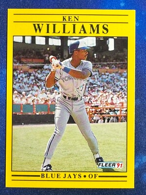 1991 Fleer #190 Ken Williams Toronto Blue Jays | eBay