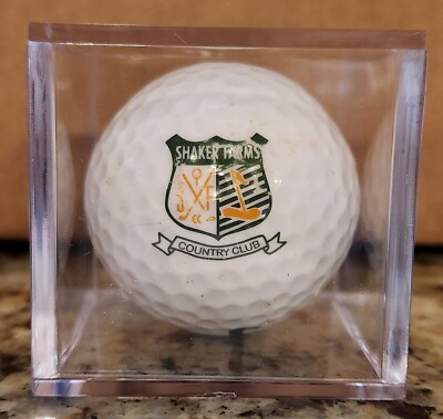 Shaker Farms Country Club Logo Golf Ball - Nike (In display case) | eBay