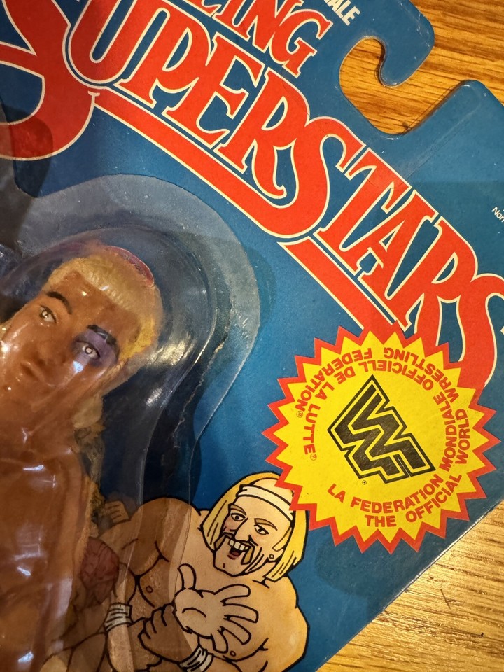 WWF LJN ADORABLE ADRIAN ADONIS Wrestling Superstars WWE MOC, Good ...