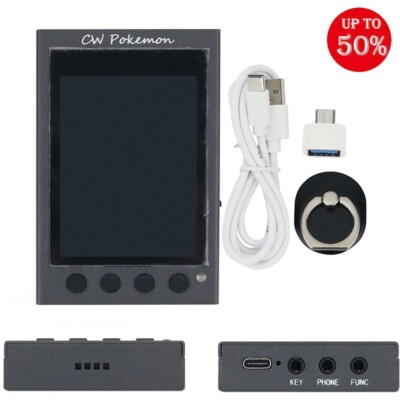 HAMCUBE Mini CW Trainer Morse Code Trainer With Display For Telegraph ...