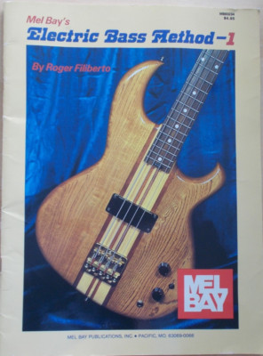 Roger Filiberto Electric Bass Method Bk 1 Music & Information Unmarked ...