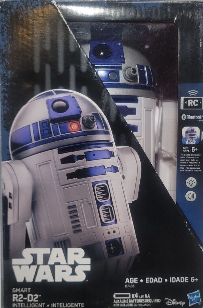 Hasbro Smart Robot 9 inch Action Figure - R2-D2 NEW SEALED 630509514014 ...