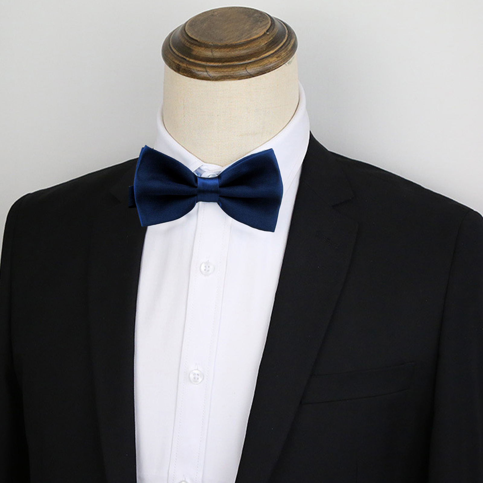 Classic Tie Solid Color All Match Bright Color Bow-knot Wedding Tie ...