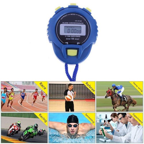 Digital Stopwatch Handheld Sports Stopwatch for Swimming Competition ...