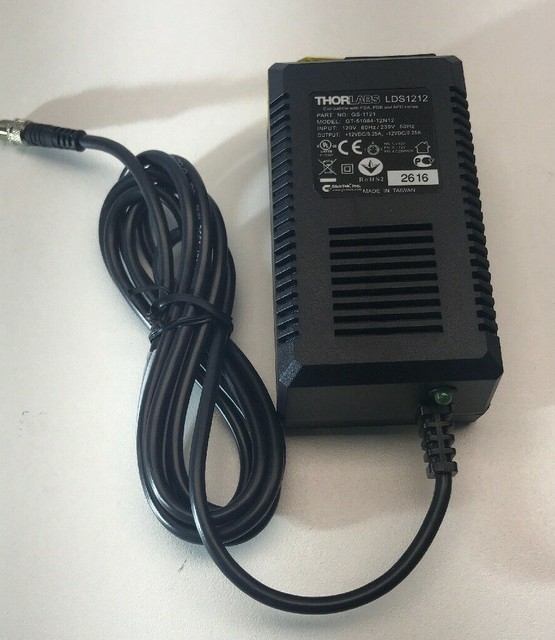 Thorlabs Lds1212 - ±12 VDC Regulated Linear Power Supply 6 W 115/230 ...