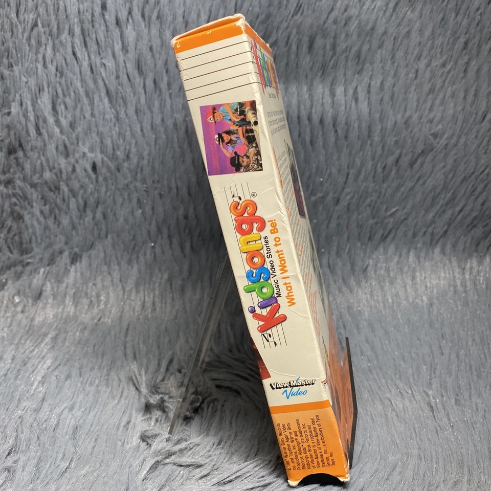 Kidsongs - What I Want to Be! View-Master Video VHS Tape 1987 Kids ...