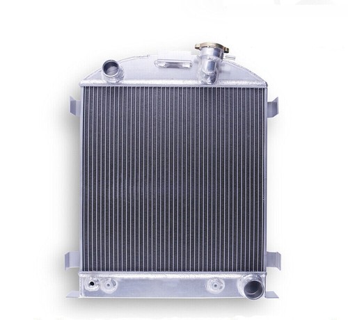 Aluminum Radiator For 1932 Ford Chopped Hot Rod Chevy Engine 3Row | eBay