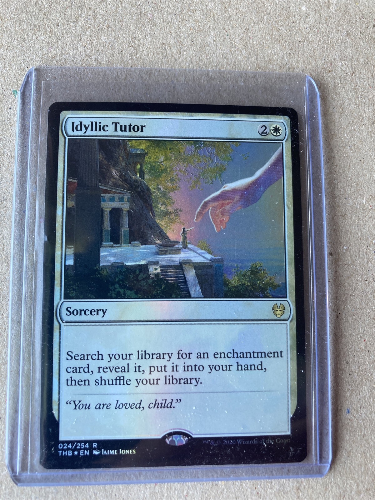 MTG Idyllic Tutor Theros: Beyond Death 024/254 Regular Promo for sale ...