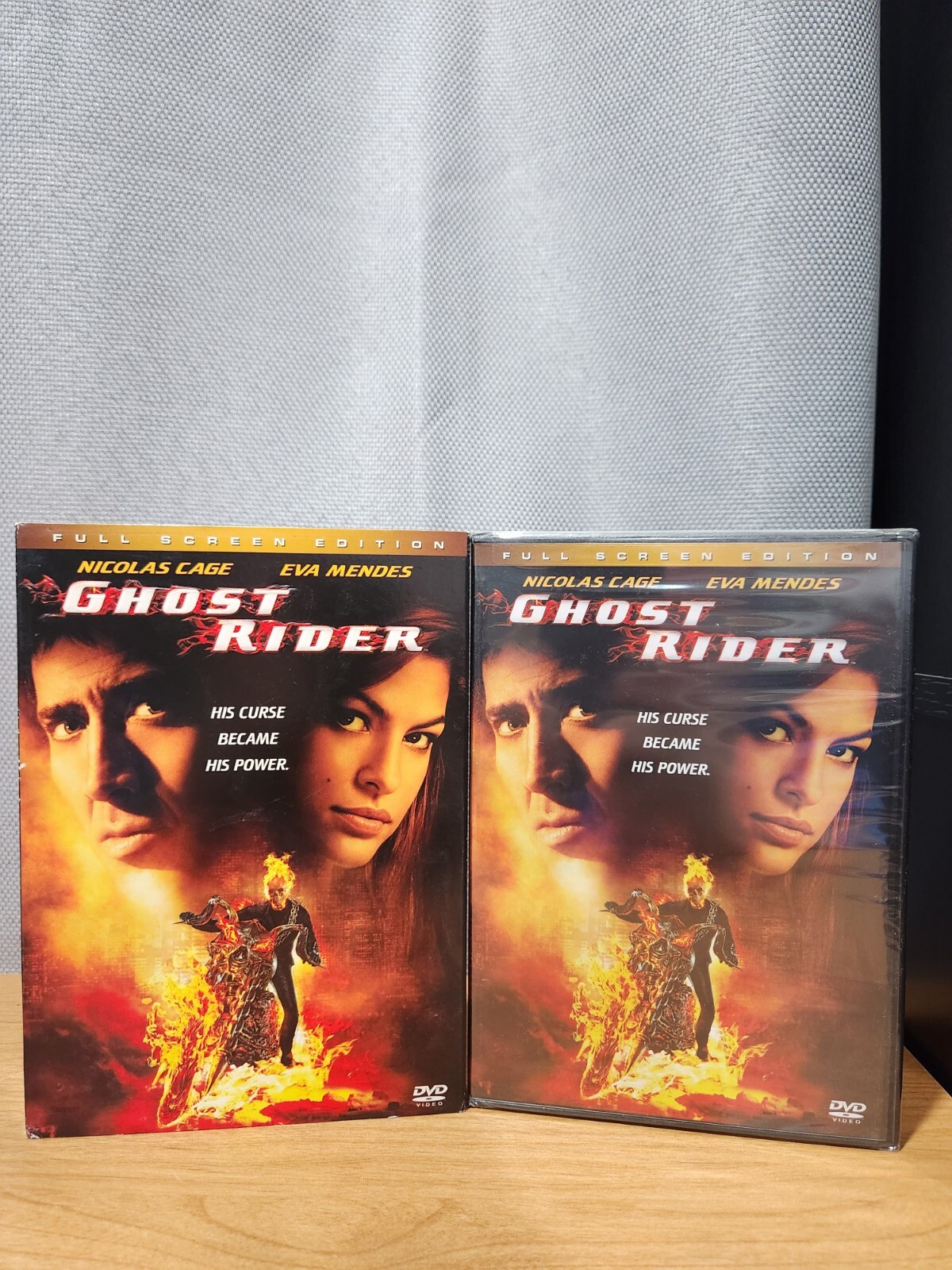 Ghost Rider (DVD, 2007, Full Screen Nicolas Cage-Eva Mendes) New ...