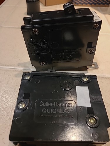 1-EATON BAB1015 1 POLE 15A 120/208V BA/BAB CIRCUIT BREAKER (NEW) LARGE ...