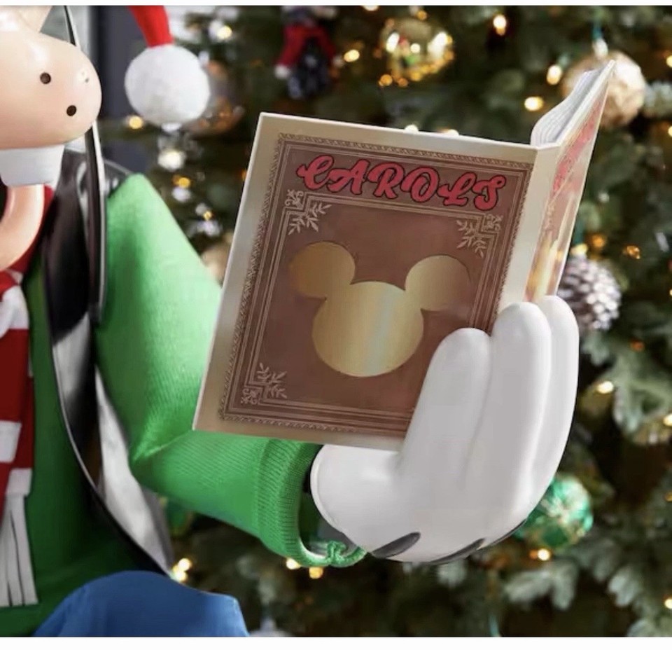 Home Depot DISNEY 4FT ANIMATED HOLIDAY GOOFY ANIMATRONIC IN-HAND SHIPS ...