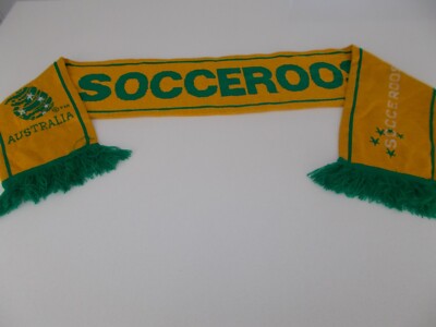 SOCCEROOS - AUSTRALIA - OFFICIAL WOOLEN SCARF - GOOD CONDITION | eBay ...