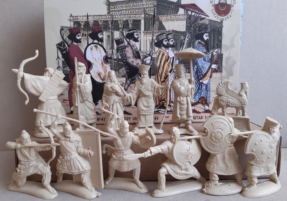 Engineer Basevich Toy Soldiers Persians Scale 1:32 New Release 2024 | eBay