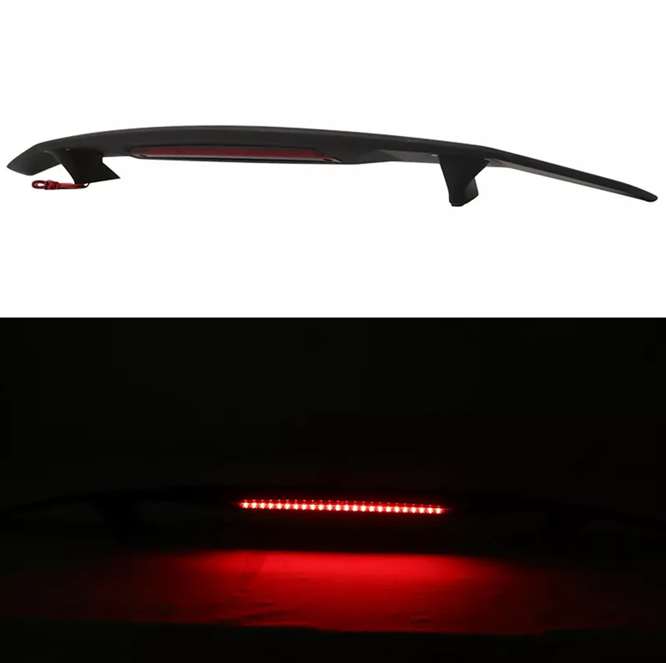 52" Rear Trunk Spoiler Wing 3RD LED Tail Light For Mercedes SL55 SL63 ...