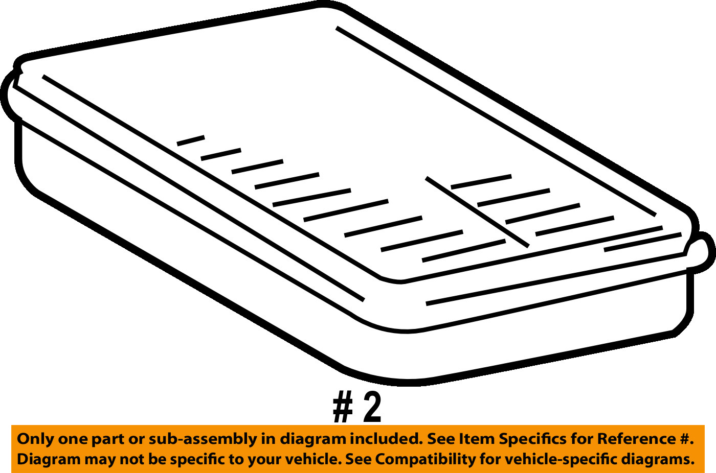 1780107010 Toyota Air Filter 17801-07010 Genuine OEM Part for sale ...