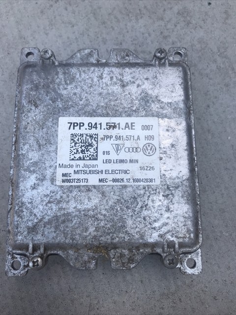 VW OEM Control Device Power Module LED Unit Headlight 7pp941571ae ...
