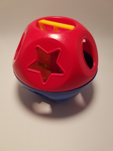 Vintage Tupperware Shape Ball Toy Tuppertoy Shape Sorter Complete 10 ...