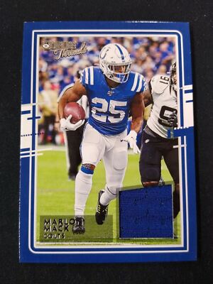 2020 Donruss Threads MARLON MACK Jersey Patch #33 Indianapolis Colts ...