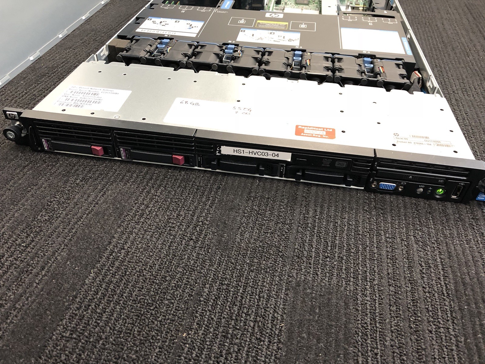 HP Proliant DL360 Gen6 Server 12GB RAM, HDD, 2x E5504 Processors | eBay UK