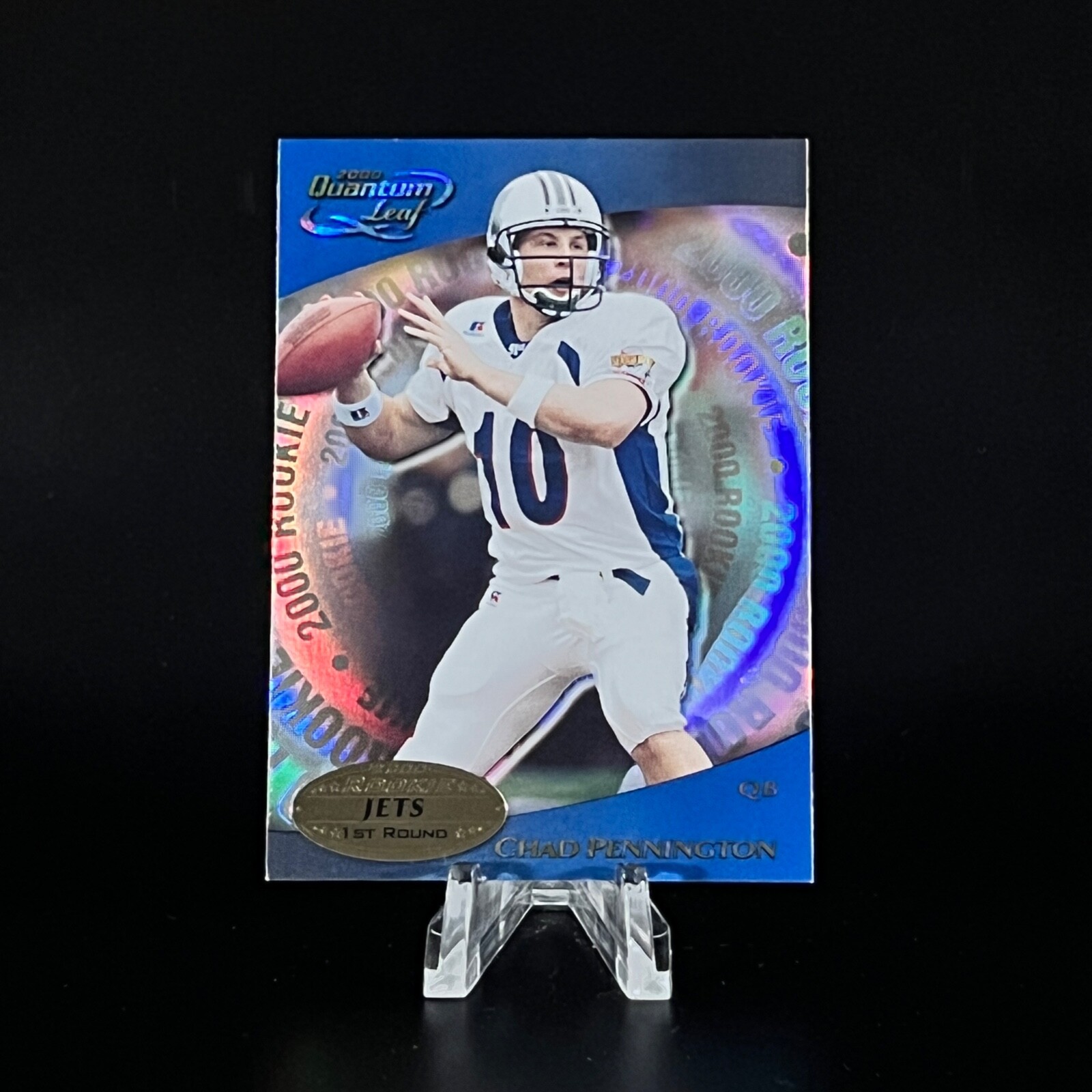 Chad Pennington 2000 Quantum Leaf Football Card #310 Rookie NICE LOOK ...