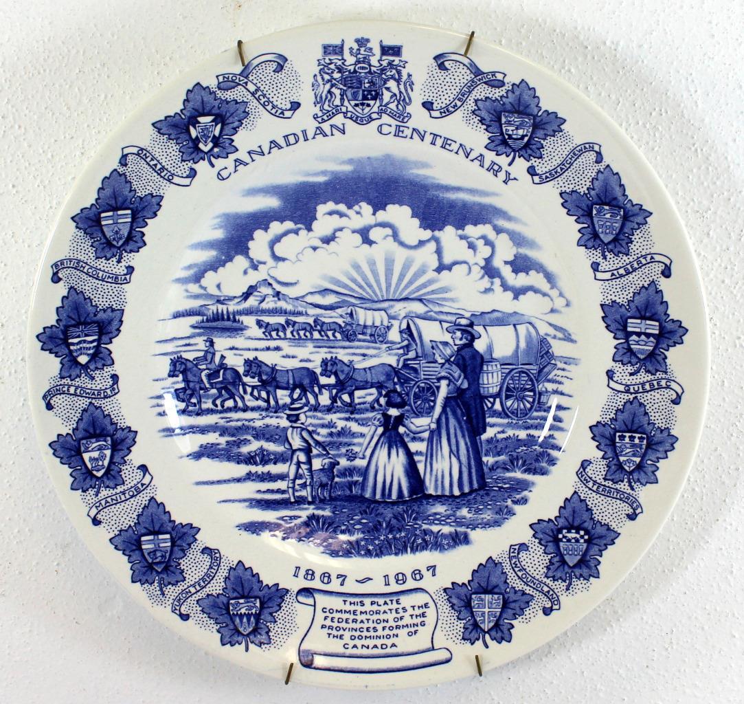 1867-1967 Canadian Centenary Collector Plate - Barretts of ...