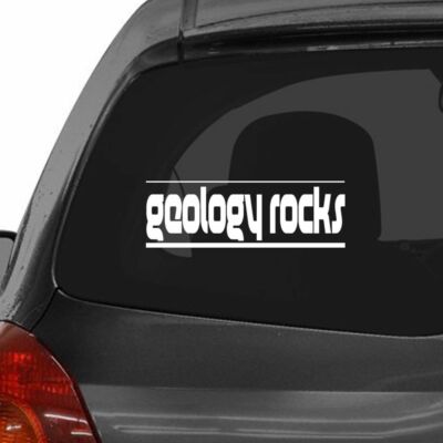 GEOLOGY ROCKS Car Laptop Wall Sticker c33 | eBay