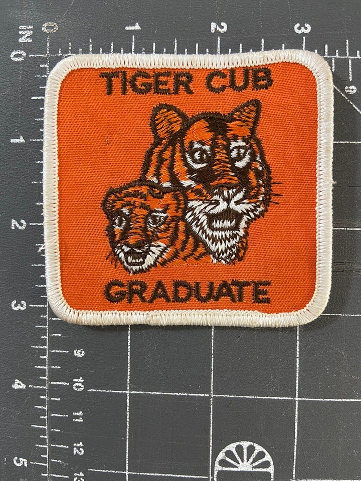 Tiger Cub Graduate Patch Badge Boy Scouts of America BSA B.S.A. First ...