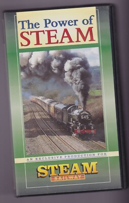 The Power Of Steam (VHS) Railway Video ~ TeleRail ~ Steam Railway | eBay UK