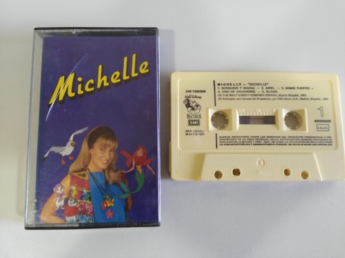 Michelle Cinta Tape Cassette 1991 WALT DISNEY Records Spagna Edizione ...