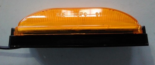 *NEW* 1 PAIR OF TLS TRAILER CLEARANCE LIGHTS AMBER MC-111-A-I SAE P2PC ...