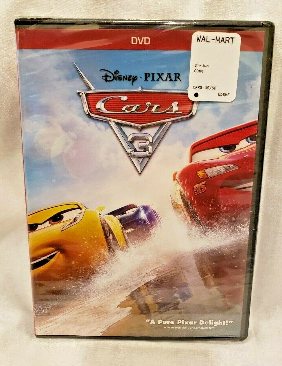Cars 3 [New DVD] Widescreen Kiel Murray, Bob Peterson, Mike Rich NEW ...