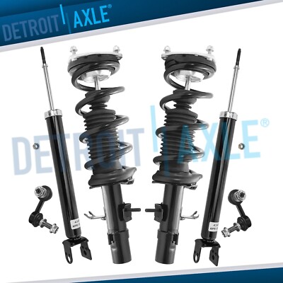 AWD Front Struts Spring Sway Bar Links Rear Shock Absorbers for ...