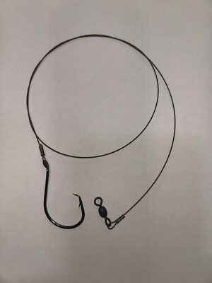 Surf Shark Fishing Rig 8/0 Black Circle Hook | eBay