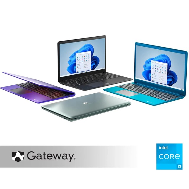 Gateway GWTN156-7 15.6" (256GB SSD, Intel Core i3-1115G4, 3GHz, 8GB RAM ...